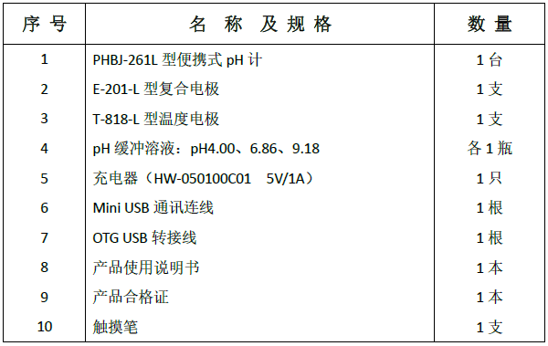 上海雷磁pH计 PHBJ-261L
